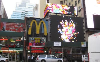China Customized P3-P10 Outdoor Fixed Installation Full Color LED Display Billboard for Advertising for sale