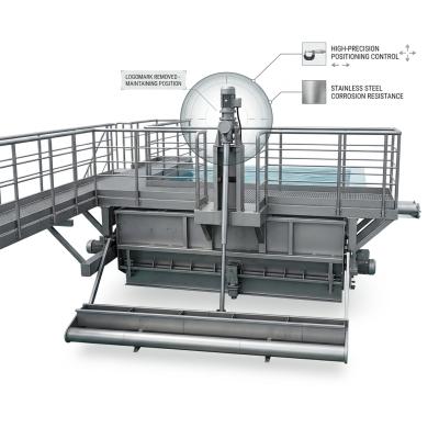 China Stainless Steel Anti Floating SBR Decanter Adjustable Weir Sludge Dewatering Municipal Plant Equipment for sale