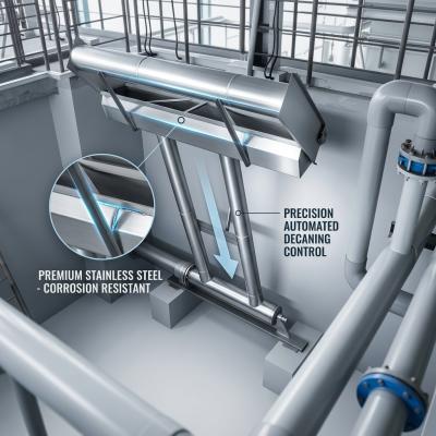 China Energy Saving Low Maintenance Decanter Automatic Sludge Dewatering Equipment Sewage Treatment Plant for sale
