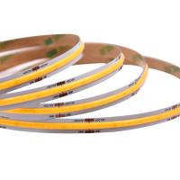 China High Efficiency 5m Reel-to-Reel PCB DC12V 24V Flexible COB Strip Light with 320LEDS 100Lm/W Spotless Brightness for sale