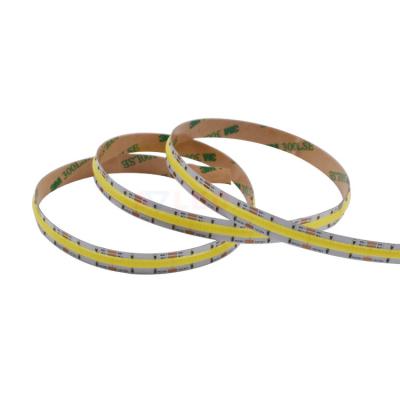 China COB CCT LED Strip Light 24v Tunable White Adjustable 2700K To 6500K Dotless Flexible LED Stripe 16W/M for sale