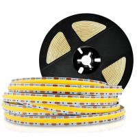 China Warm/Nature/Cool White 320LEDS/M DC5V COB LED Strip Linear Ribbon High Density for sale