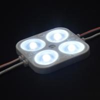 China Injection With Lens LED Light Module For Signs Letters DC24V 4 Led 2W IP67 Ready To Ship for sale
