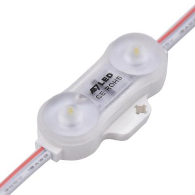 China ADLED Chip 2 LEDs Module With 5 Years Warranty For 60-150 Mm Depth Light Boxes for sale