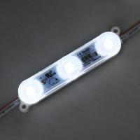 China 1.08W High Efficiency Powered By Bright SMD2835 3 LEDs Module For Box Signs for sale