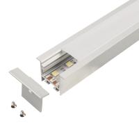 China 6063-T5 Ceiling Wall Mount LED Aluminum Profile 1m 2m 3m for sale