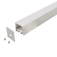 China 6063-T5 Ceiling Wall Mount LED Aluminum Profile 1m 2m 3m for sale