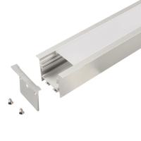 China 6063-T5 Ceiling Wall Mount LED Aluminum Profile 1m 2m 3m for sale