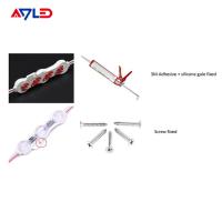China 50pcs Per String 3 LEDs Modules With LED 2835 SMD 3 LED 160°Beam DC12V for sale