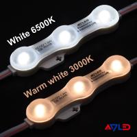 China ADLED Chip 3 LED Module With 170 Deg Beam Angle For 80-200 Mm Depth Light Boxes for sale