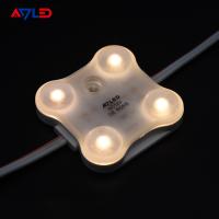 China 4 Light Sign Lens 1.8w SMD 2835 Samsung Injection LED Module IP68 12V for sale