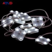 China Dimmable Single Color LED Module Light Samsung 2835 Square 4 Single Color 12V IP68 For Light Box for sale