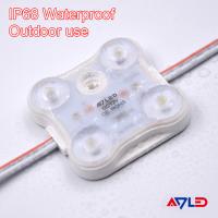 China Dimmable Single Color LED Module Light Samsung 2835 Square 4 Single Color 12V IP68 For Light Box for sale