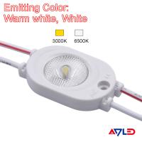 China High Power IP67 DC12V 1 LED Mini 2835 170 Degree Lens  LED Module for sale