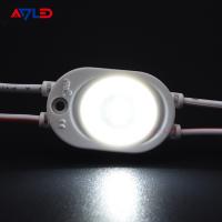 China SMD2835 1 LED Module With 180 Degree Lens For 50-100mm Depth Light Boxes And Channel Letters for sale