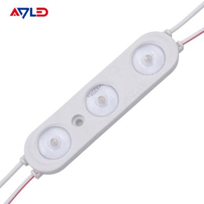 China LED Module Lights 3 LED White SMD 2835 3W 12V Waterproof For Signs for sale