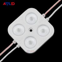 China 12v 4w Led Injection Module Outdoor Advertising Smd 2835 Square 4 Led Module High Quality for sale