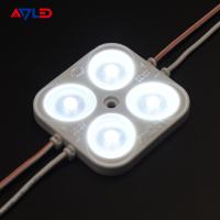 China Injection 2835 LED Module 12V 24V 4 Light Sign Lens 3W SMD IP67 Waterproof for sale