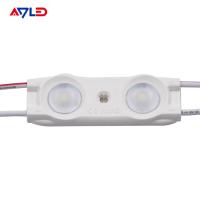 China 2 LED Module Lights 12V Outdoor Waterproof 2835 SMD LED Lamp Module for sale