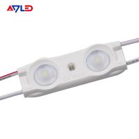 China 2 LED Module Lights 12V Outdoor Waterproof 2835 SMD LED Lamp Module for sale