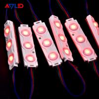 China RGB LED Module Lights SMD 5050 Waterproof Backlight Signage 3 Color Changing 12 Volt for sale