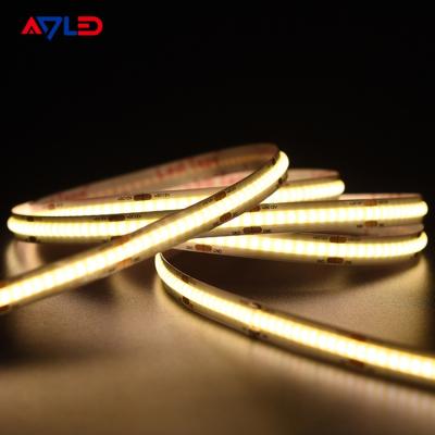 China 336led/M COB Led Strip Light 3000K Color Temperature DC12/24V IP20 Rated High CRI for sale