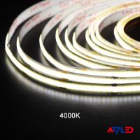 China High Density 336 LEDs/M Flexible COB LED Strip Light(Chip-On-Board) Light For Cabinets, shelves lighting for sale