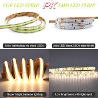 China Premium Led Strip Roll 5 Meter Cob Under Cabinet Strip Lighting CRI90 528 Led/m, 1000Lm/m for sale