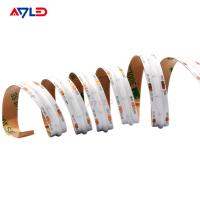 China UL Flexible LED Strip Famous Chip 24V Ultra Thin Silicone 10mm PCB board IP20 528 cob led lights for sale