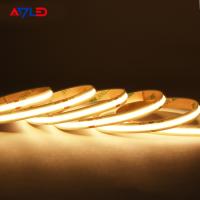 China 16.4ft COB LED Strip 2700K 3000K 4000K 6500K CRI 90+ LED Light Strip 528LEDs/M for sale