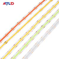 China 5m/16.4ft COB LED Strip 3000K 4000K 6500K CRI 90+ LED Strip Light 528LEDs/M Tape Light for sale