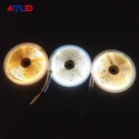 China DC12V/24V 528led/M COB Led Strip Light With Warm White IP20 Rated UL Listed for sale