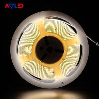 China DC12V/24V 528led/M COB Led Strip Light With Warm White IP20 Rated UL Listed for sale