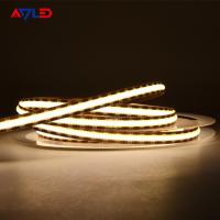 China High Density COB LED Strips Lights Dot Free Flexible Cuttable Connectable 12V Indoor for sale