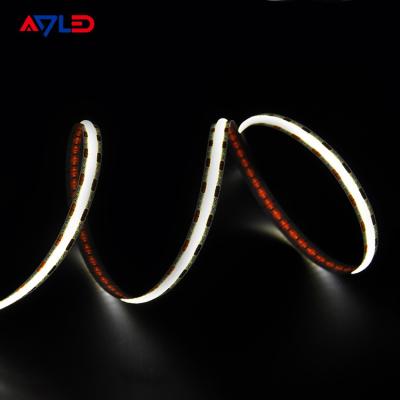 China DC5V Double Layer 2oz PCB 320led/M COB Led Strip Light IP20/IP67 With 3000K Color Temperature for sale