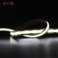 China 320 Chips/M DC 5V 8mm 2700K 3000K 4000K 6500K No Soldering Points COB LED Light Strip for sale
