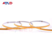 China 528 LEDS/M Ultra Slim COB LED Strip Lights Flexible Linear Light Tape DC12V 5W for sale