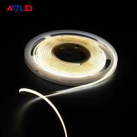 China High Density 528LEDs/M Ultra thin 4.5mm Flexible COB LED Strip Light(Chip-On-Board) Light For Cabinets, shelves lighting for sale