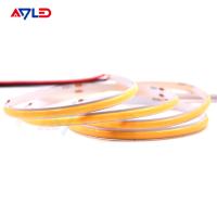 China High Density 528LEDs/M Ultra thin 4.5mm Flexible COB LED Strip Light(Chip-On-Board) Light For Cabinets, shelves lighting for sale
