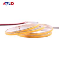 China Ultra Slim 5m LED Strip Light Flexibility 4.5mm Width 528led/m COB 4000K Color Temperature 2700K IP20/IP65 Rated UL List for sale