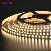 China SMD 2835 Trimming LED Strip Lights 3M Tape Dimmable 3000K 6500K 12V 24V For Bedroom for sale