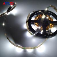 China Room Single Color LED Strip Flex 2835 12V 24V White Custom Installing Adhesive Weatherproof for sale