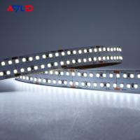 China Cuttable Single Color LED Strip Light Tape Outdoor Double Row 24V Warm White Cool White for sale