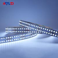 China Cuttable Single Color LED Strip Light Tape Outdoor Double Row 24V Warm White Cool White for sale