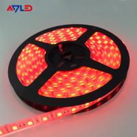 China RGB 5050 red color LED Strip Light, 60/m, 10mm wide, by the 5m Reel wholesale for sale