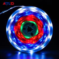 China Individually Addressable RGB Waterproof LED Strip Light DC12V 24V for sale