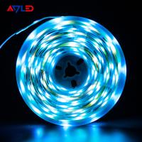 China Individually Addressable RGB Waterproof LED Strip Light DC12V 24V for sale