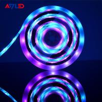 China Programmable Car RGB LED Strip Lights DC12V 24V 7.2W WS2811 IC for sale
