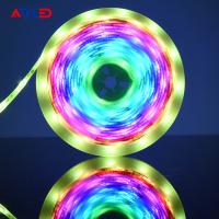 China Programmable Car RGB LED Strip Lights DC12V 24V 7.2W WS2811 IC for sale