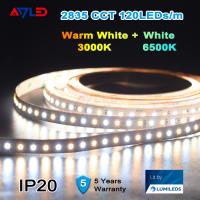 China Dynamic Tunable White LED Strip Light 12V Waterproof for sale